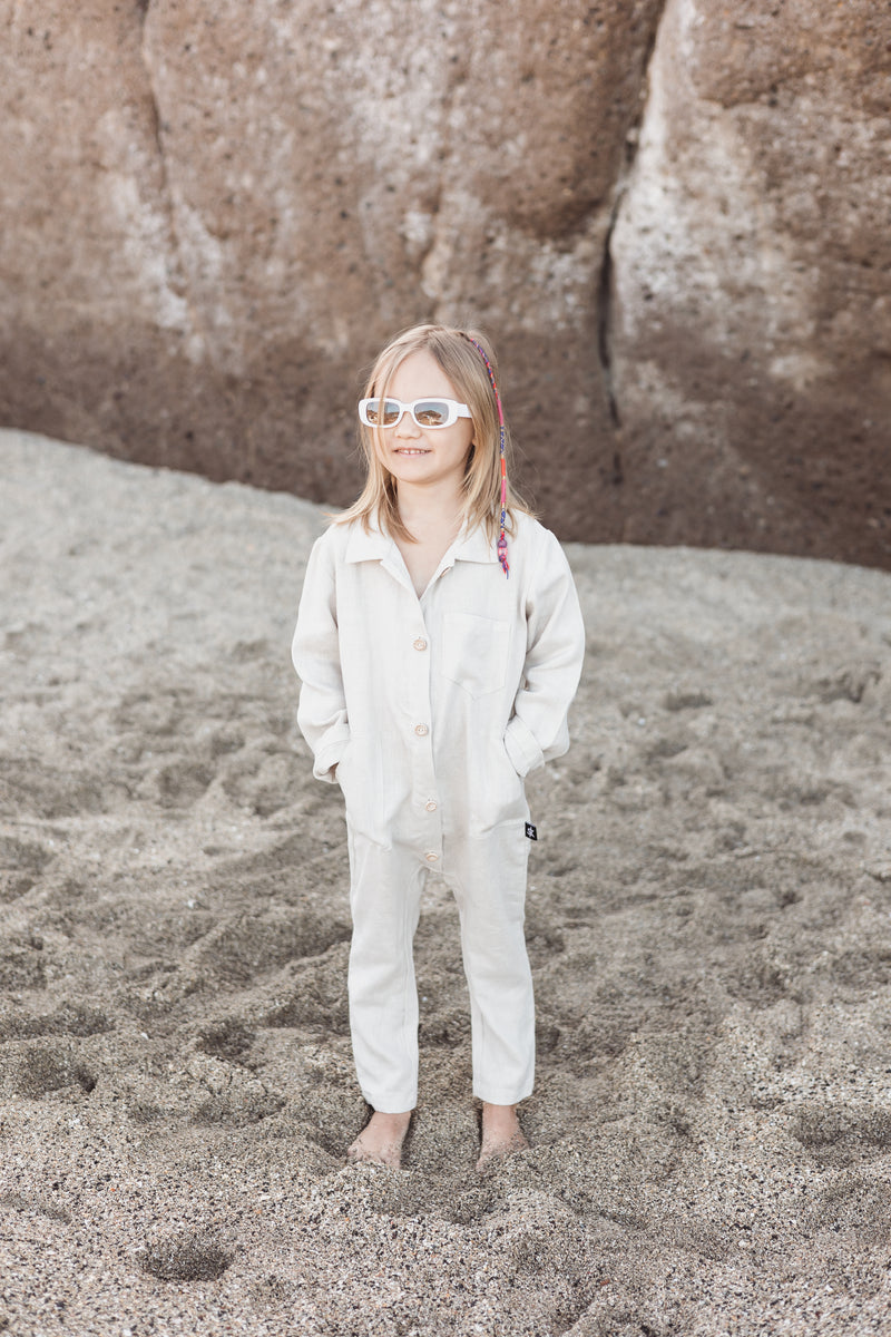 Kids linen onesies – Sofa Killer comfy and cozy loungewear for family